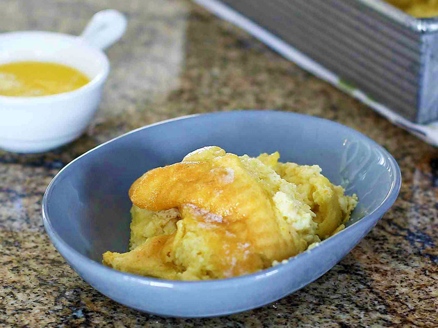 Poudine Mais (Maize Pudding) Recipe