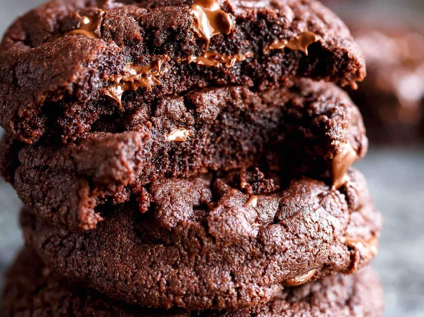 Fudgy Chocolate Brownie Cookies Recipe
