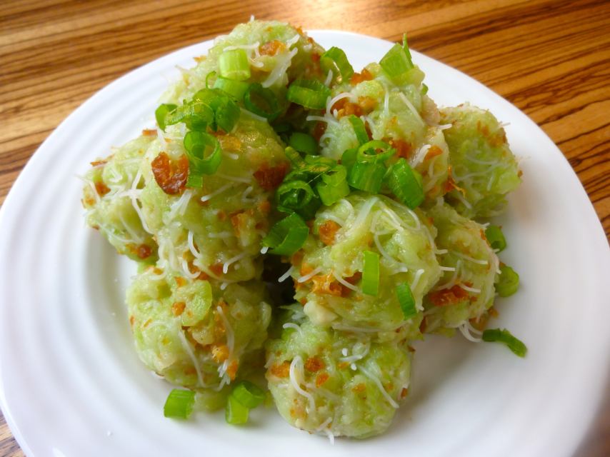 Chayotte Dumplings (Boulette Chouchou) Recipe